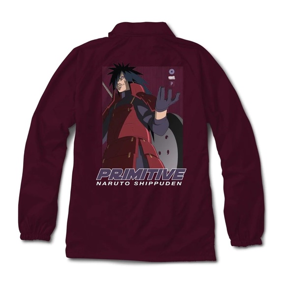 Primitive | Jackets & Coats | Primitive X Naruto Madara Uchiha Coach ...